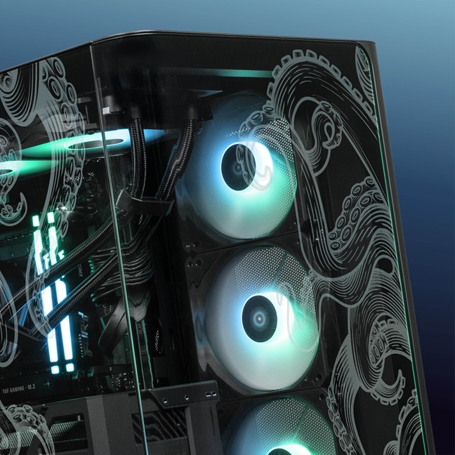 The Lab Core Leviathan Edition Ryzen 7 9800X3D RTX 5070 Gaming PC ...