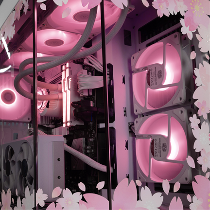 The Lab Core Sakura Edition Core i7 RTX 5070 Gaming PC - Chillblast