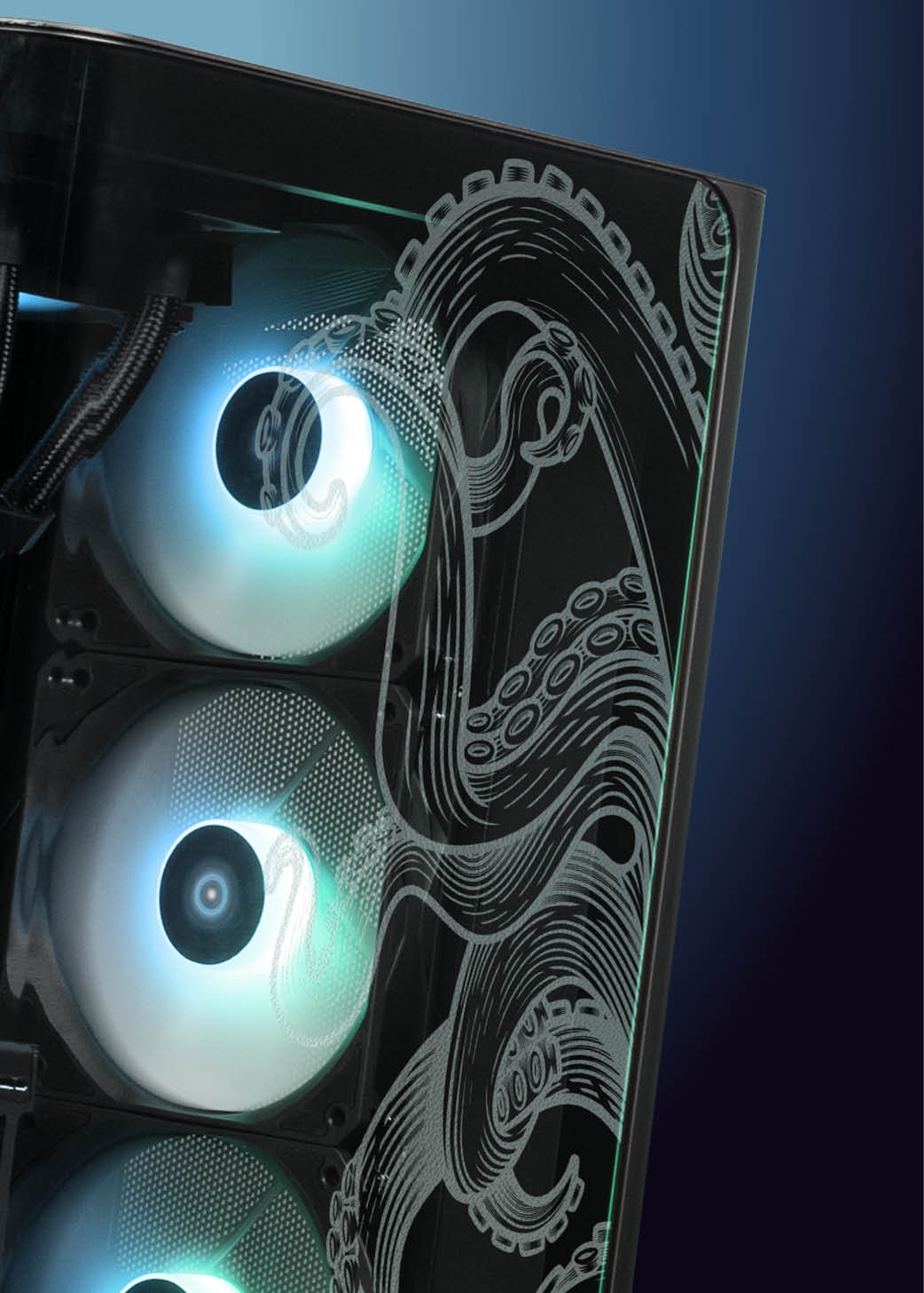 The Lab Core Leviathan Edition Ryzen 7 9800X3D RTX 5070 Gaming PC ...