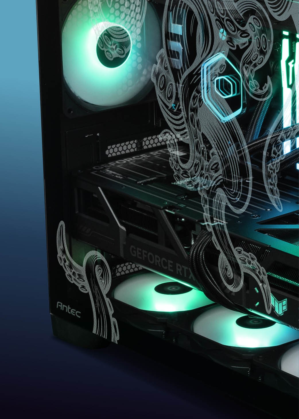 The Lab Core Leviathan Edition Ryzen 7 9800X3D RTX 5070 Gaming PC ...