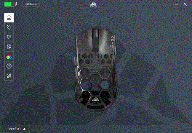 Cryo Click Wireless Gaming Mouse - Chillblast