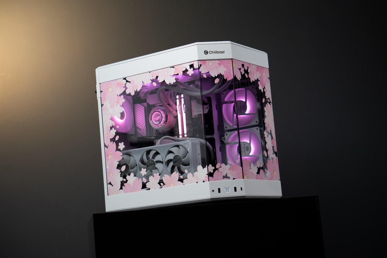 The Lab Pro Sakura Edition Core i7 RTX 5080 Gaming PC - Chillblast