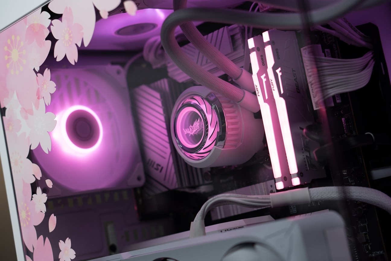 The Lab Core Sakura Edition Core i7 RTX 5070 Gaming PC - Chillblast