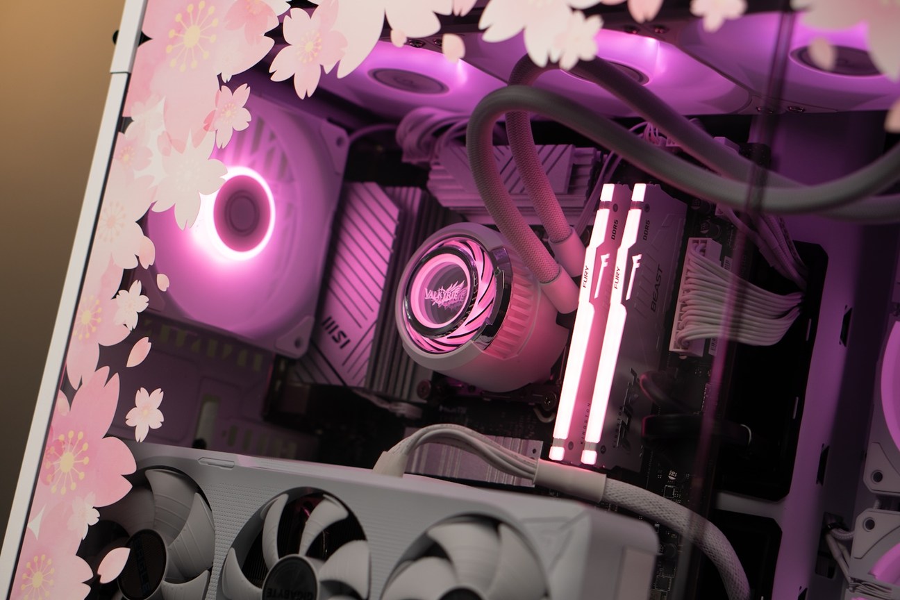 The Lab Core Sakura Edition Core i7 RTX 5070 Gaming PC - Chillblast
