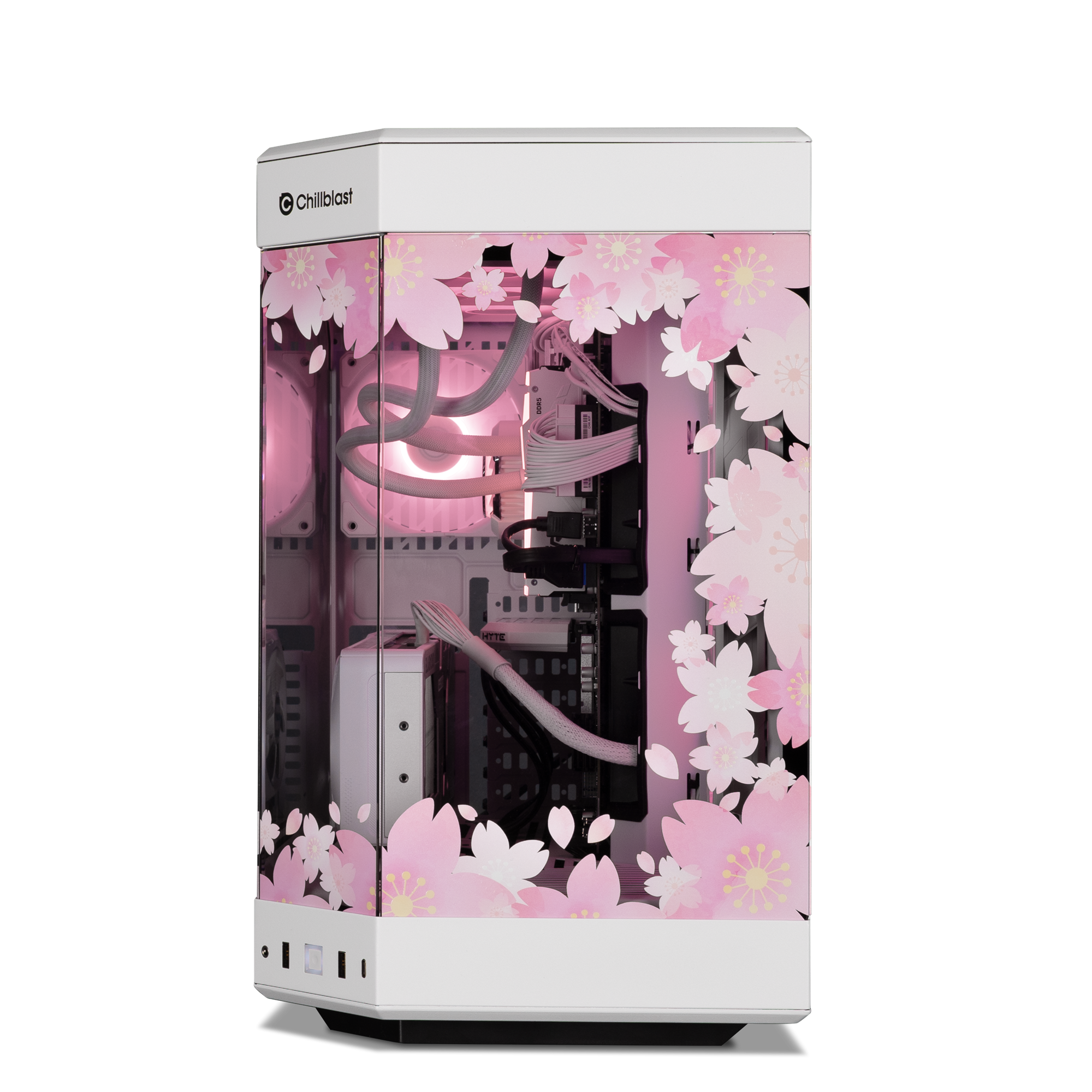The Lab Core Sakura Edition Core i7 RTX 5070 Gaming PC - Chillblast