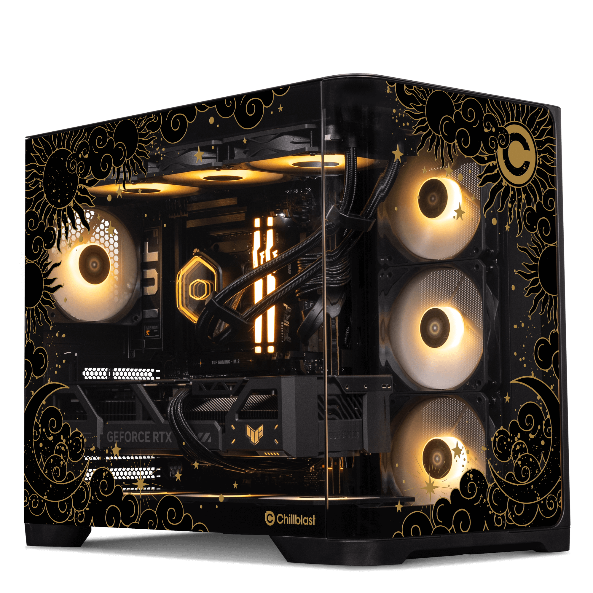 The Lab Ultra Soluna Edition Ryzen 7 9850X3D RTX 5090 Gaming PC with ...