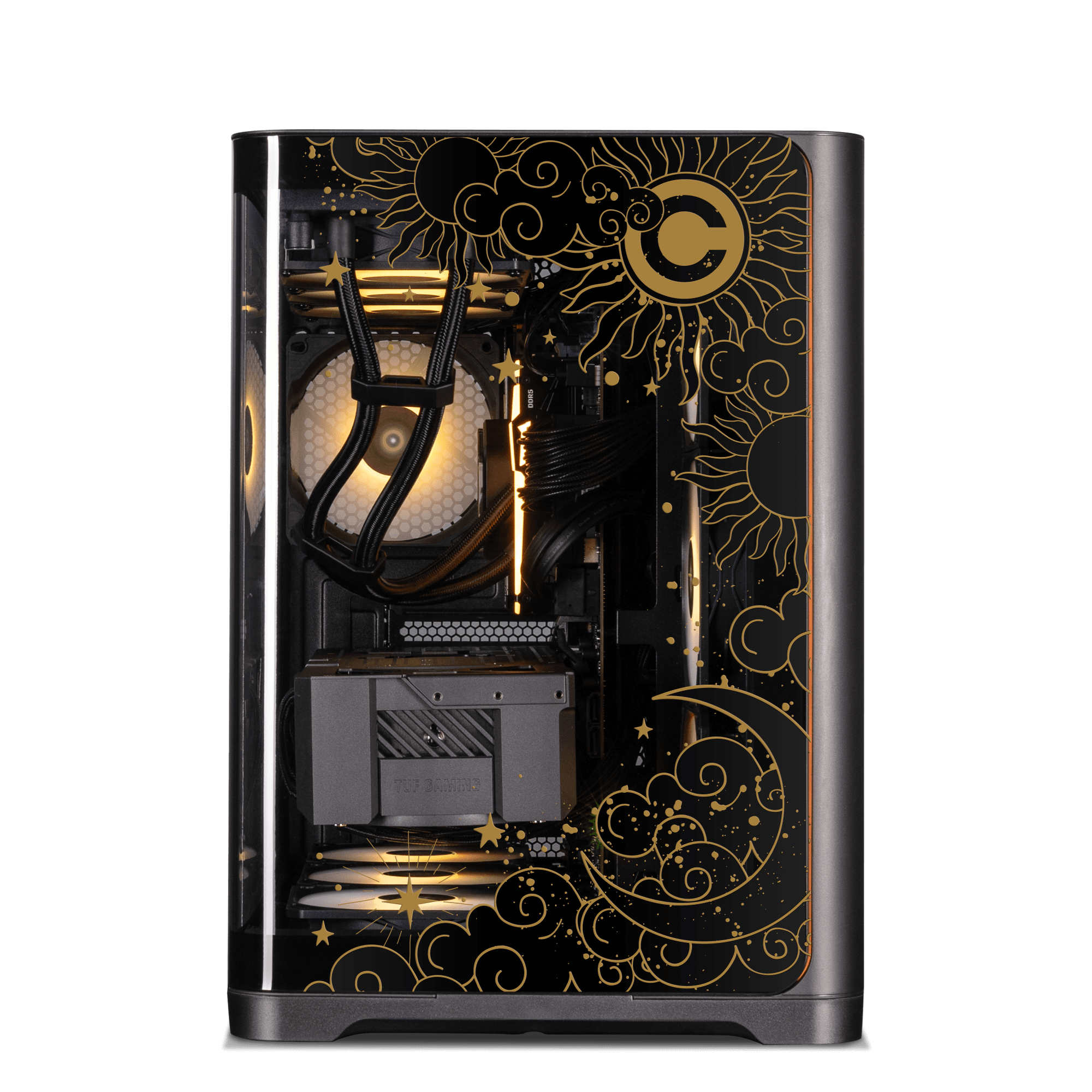The Lab Core Soluna Edition Ryzen 7 9800X3D RTX 5070 Gaming PC with ...