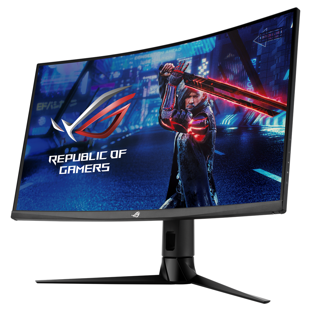ASUS ROG Strix XG32VC 31.5 inch QHD 170Hz VA Curved Gaming Monitor ...